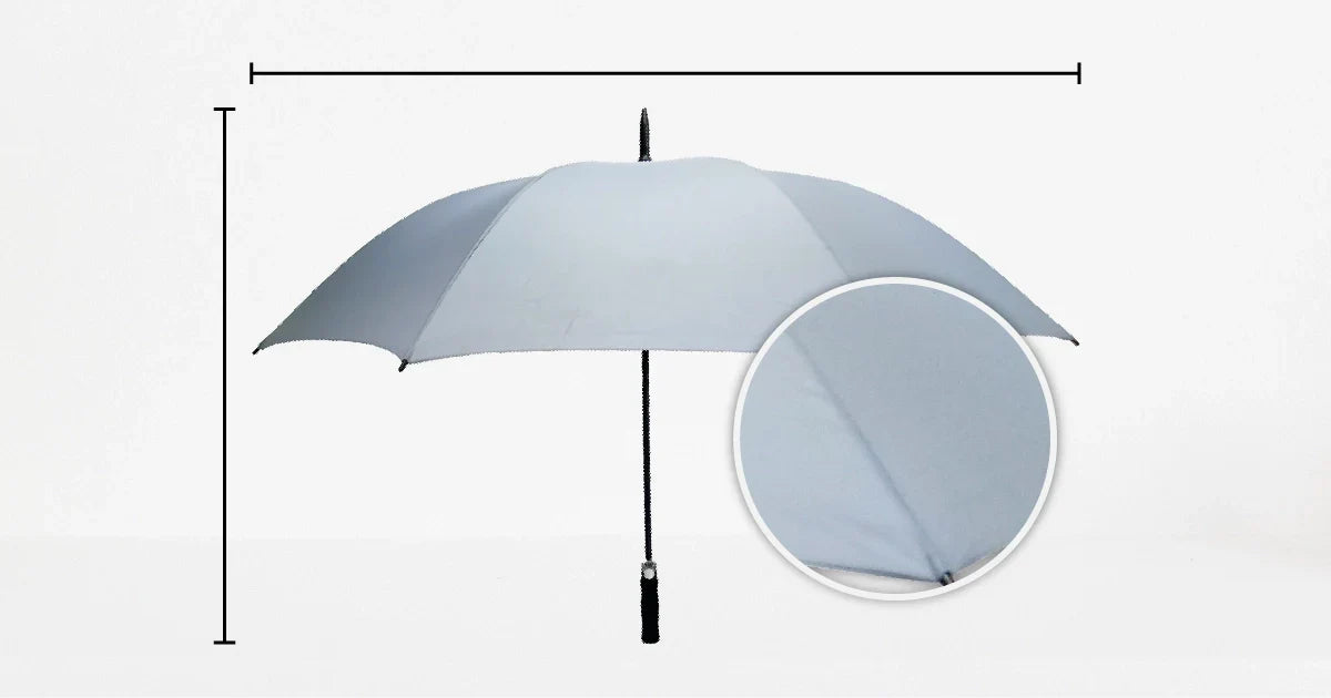 Umbrella Size Guide and Material - KissPromotion