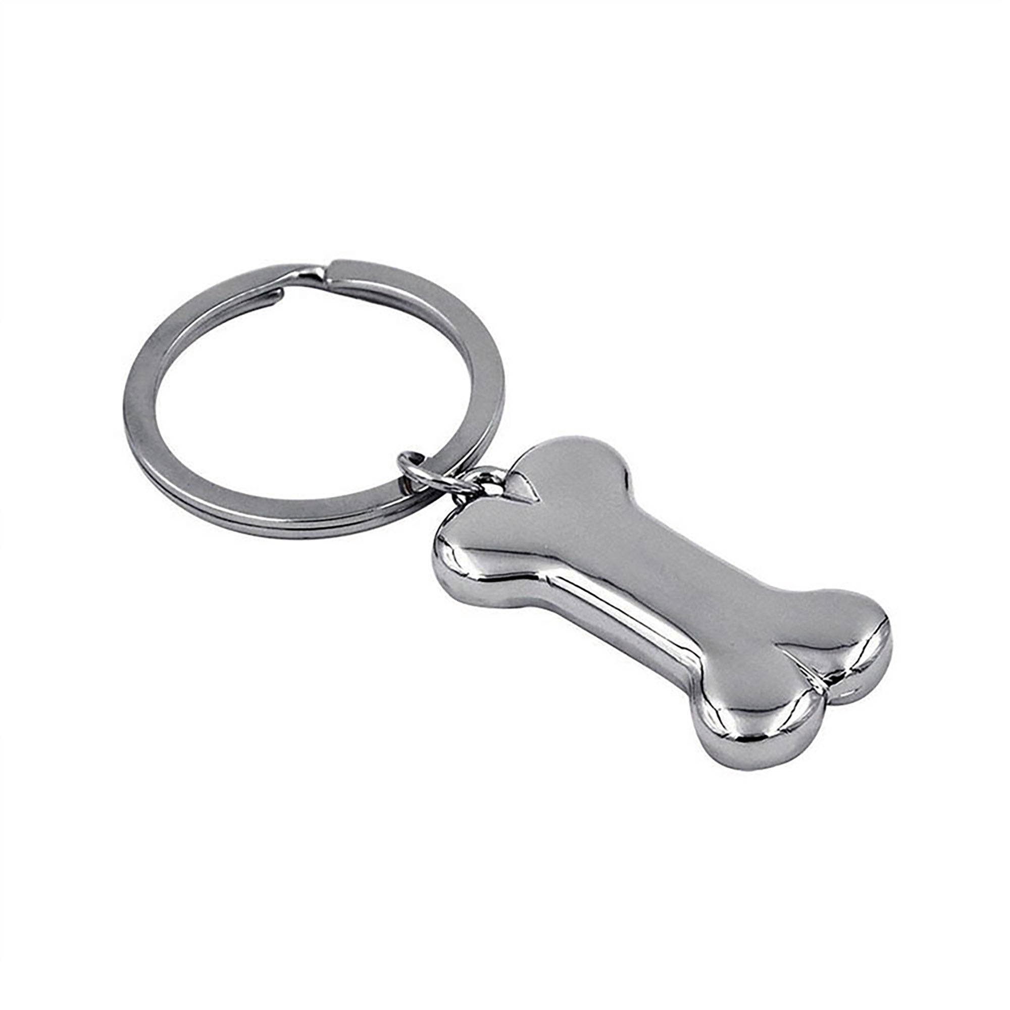 Custom Branded Bone Key Ring | Printed With Logo